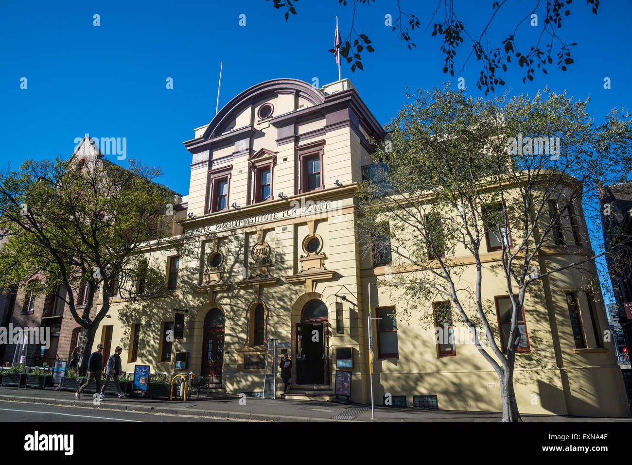 Rawson Institute for Seamen, The Rocks, Sydney, Australia Stock Photo ...