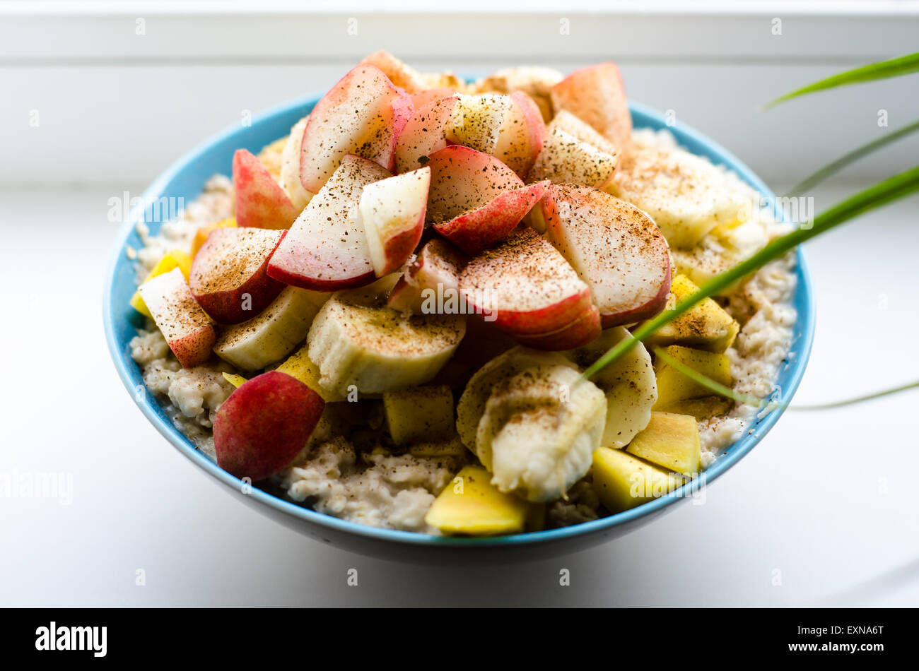 Light fruit breakfast Stock Photo - Alamy