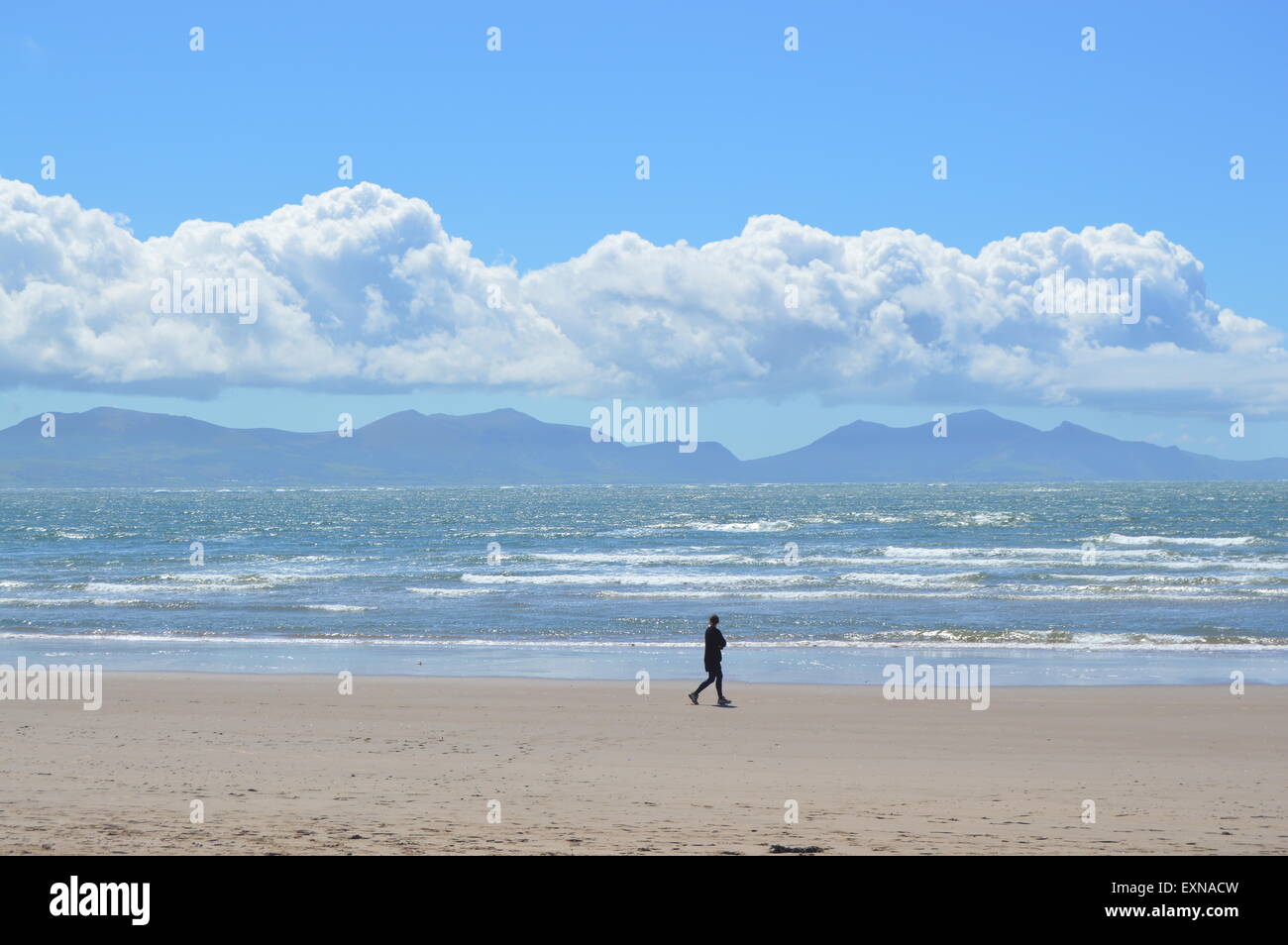 A Beach Walk Stock Photo - Alamy