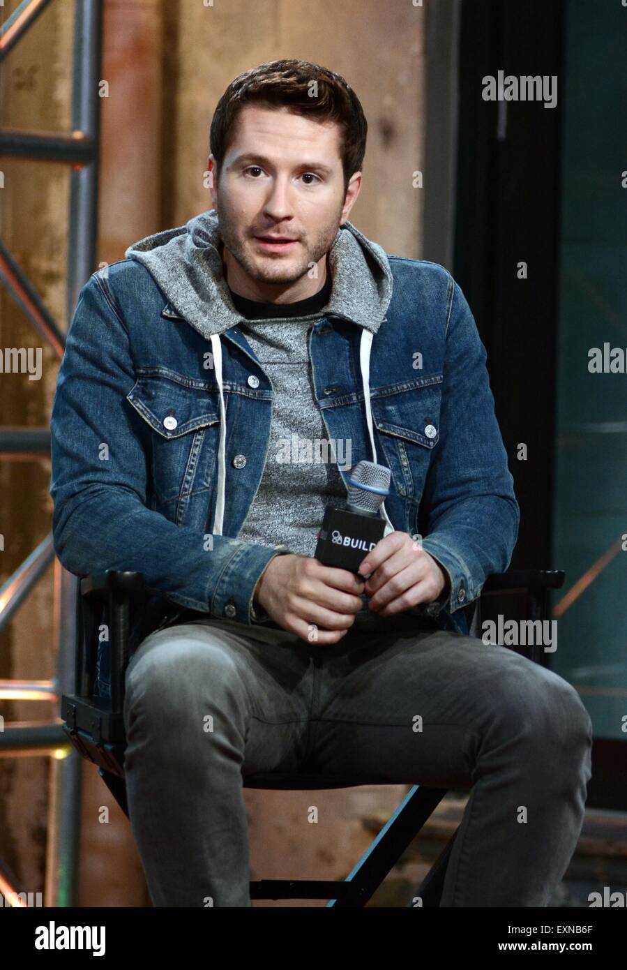 New York, NY, USA. 14th July, 2015. Owl City: Adam Young at a public ...