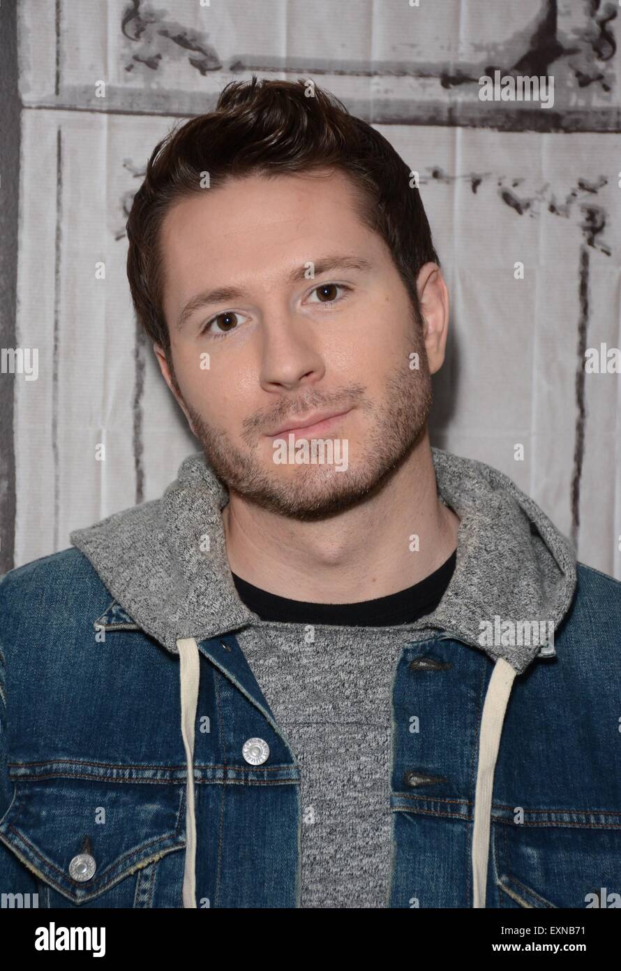 New York, NY, USA. 14th July, 2015. Owl City: Adam Young at a public ...