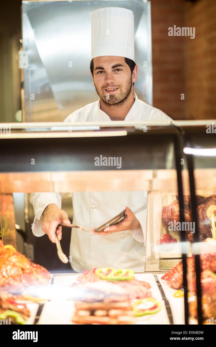 Adults eat meat hi-res stock photography and images - Alamy