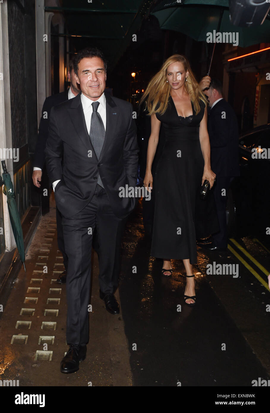 2015 Vanity Fair Party held at the Ivy Club in London - Arrivals ...