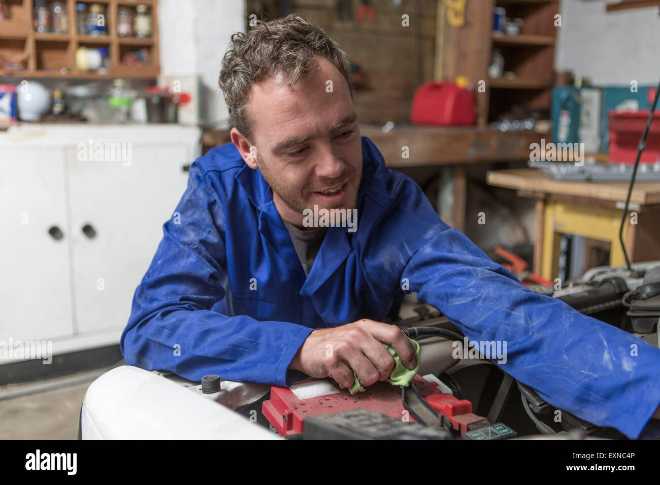 Car mechanic home hi-res stock photography and images - Alamy