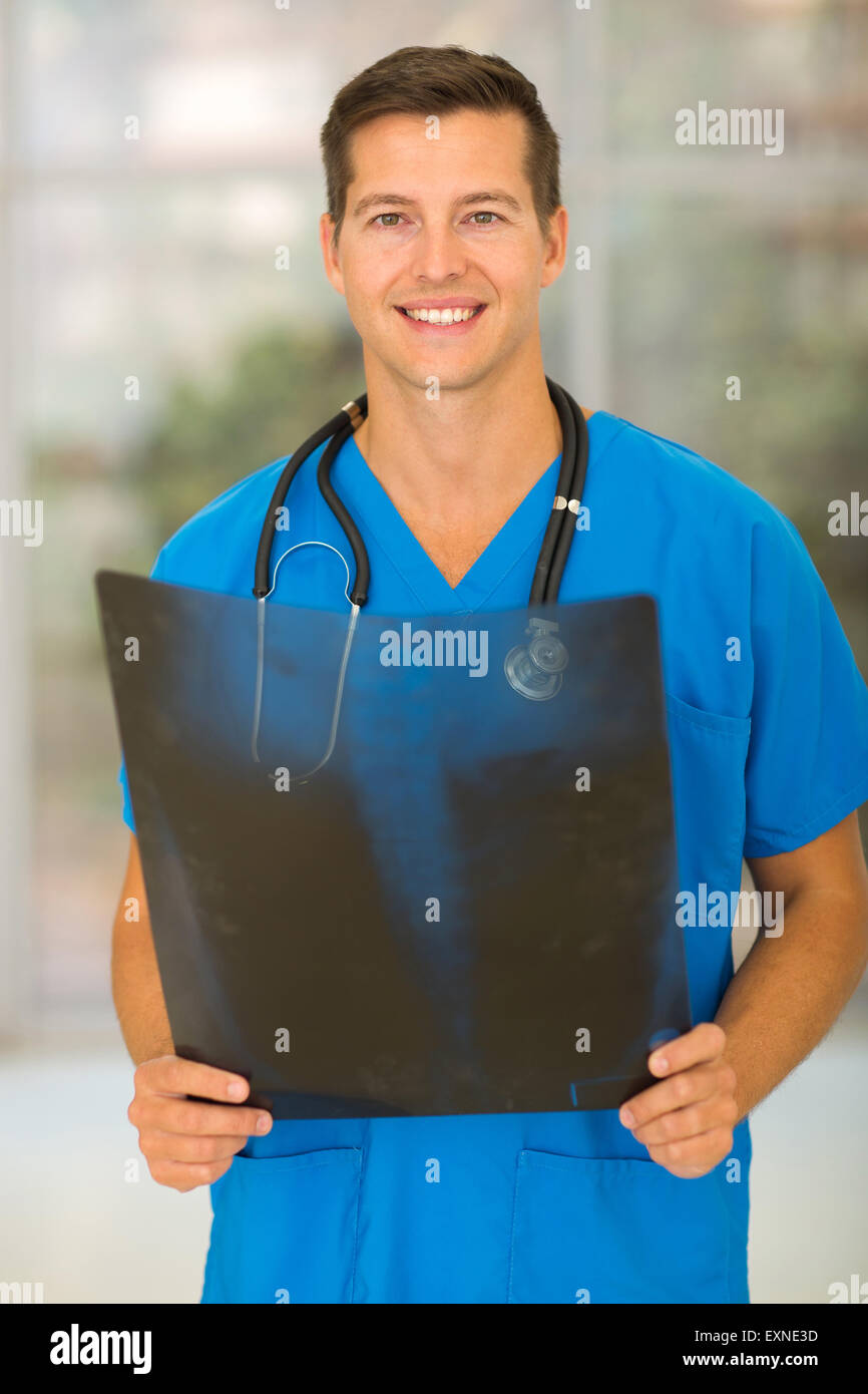 Doctor looking ray report hi-res stock photography and images - Alamy