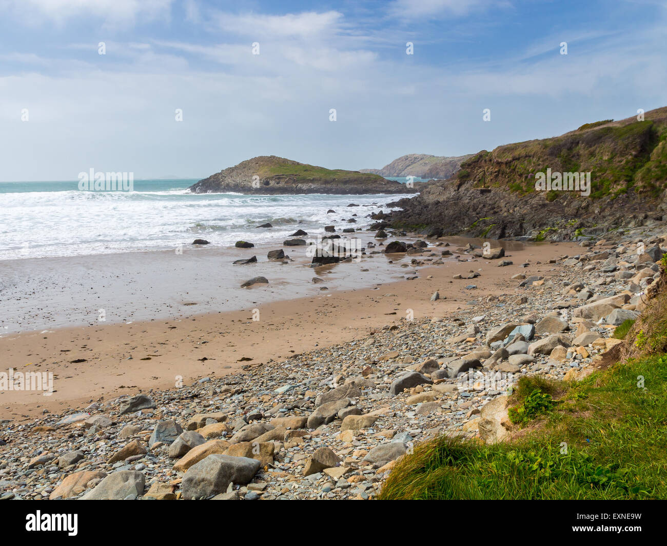 Newport sands beach uk hi-res stock photography and images - Alamy
