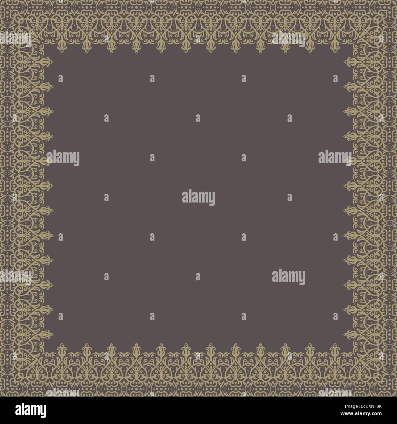 Floral Vector Quadratic Frame Stock Vector Image & Art - Alamy