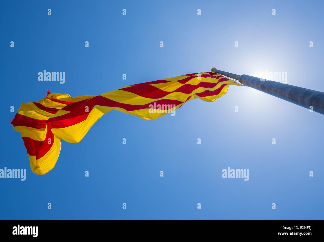 Catalan Flag High Resolution Stock Photography and Images - Alamy