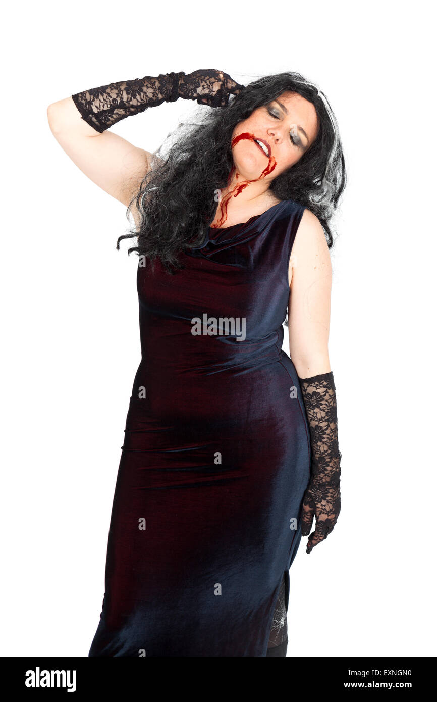 Vampire doing different expressions Stock Photo - Alamy