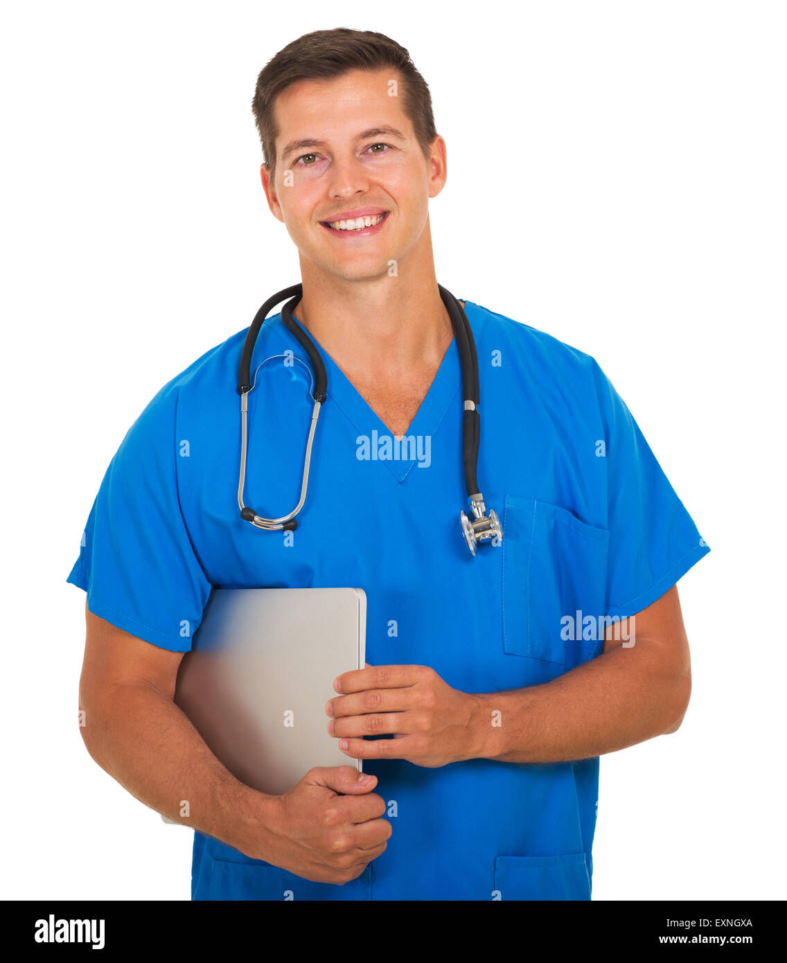 Nurse on computer cutout hi-res stock photography and images - Alamy