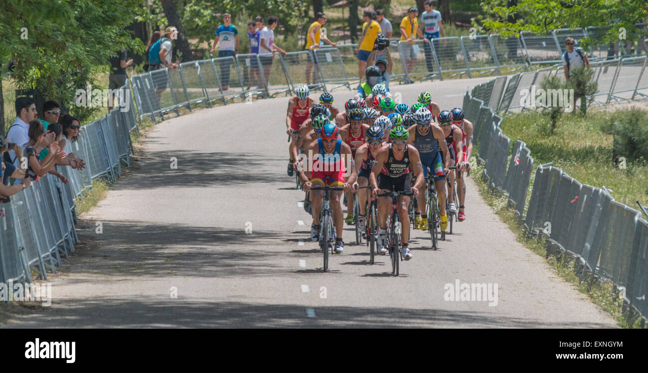 Three sports in one Stock Photo - Alamy