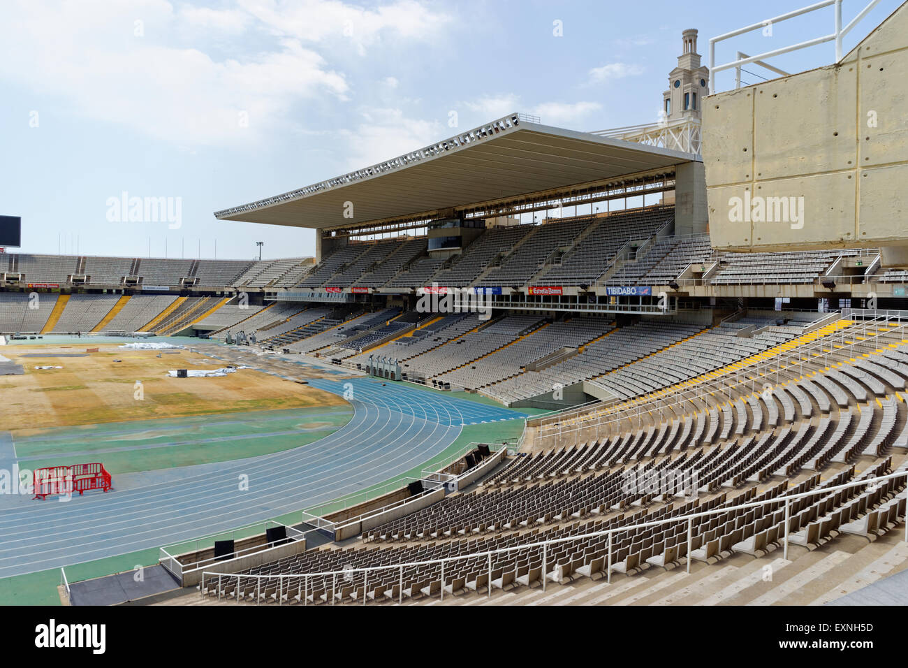 Olympic Stadium Barcelona 1992 Stock Photo - Alamy