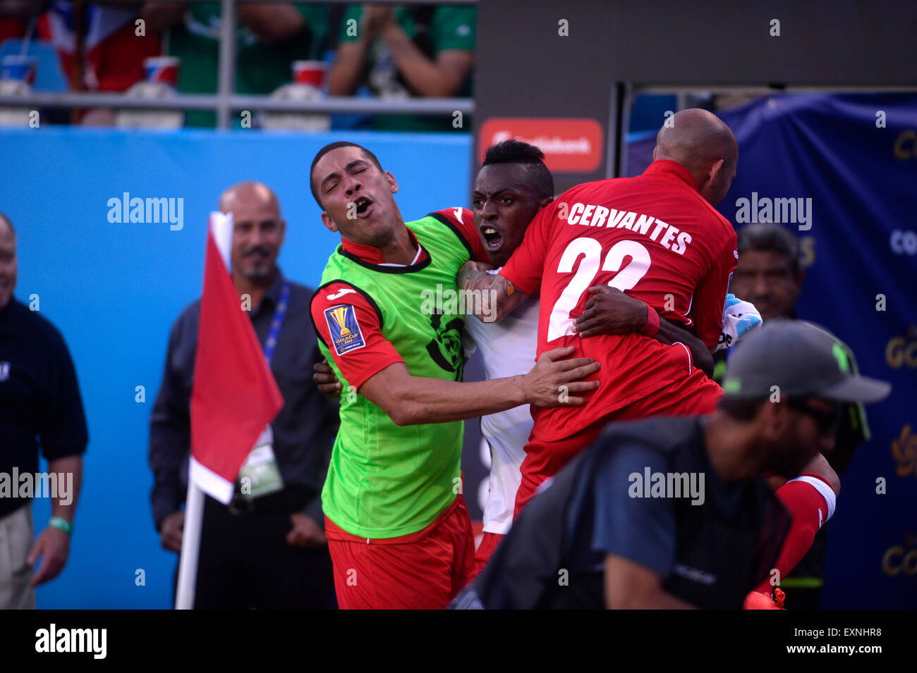 Charlotte, North Carolina, USA. 15th July, 2015. Cuba forward Maikel ...