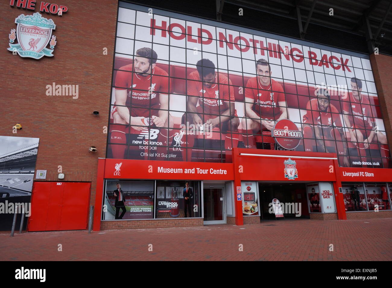 Liverpool Football Club,Anfield, Liverpool Stock Photo - Alamy