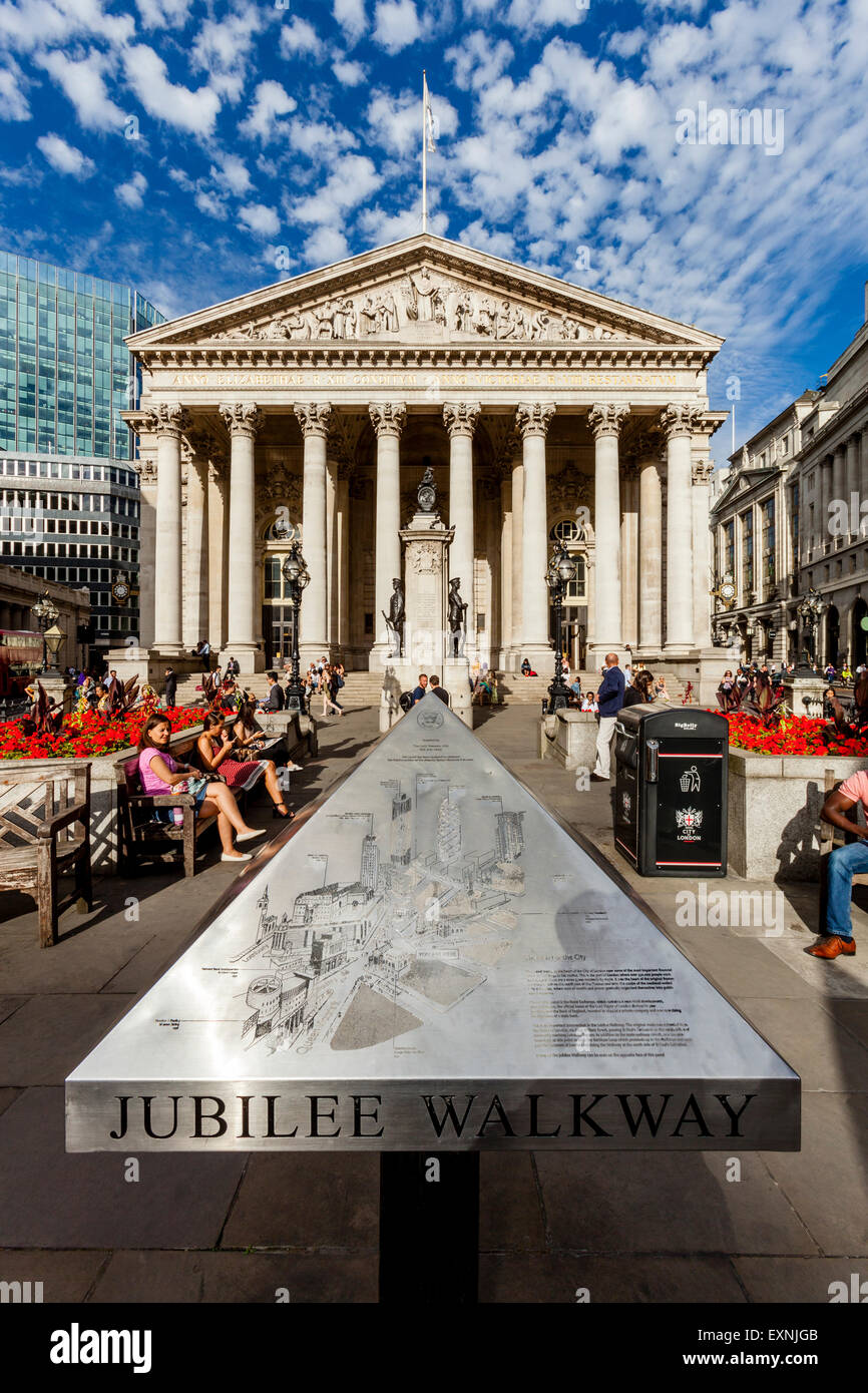 The Royal Exchange Building, London, England Stock Photo - Alamy