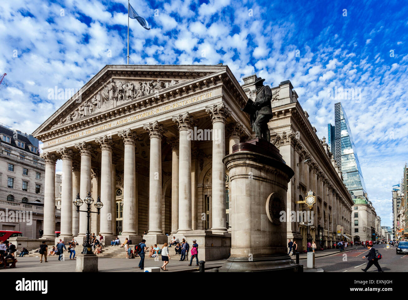Royal exchange london hi-res stock photography and images - Alamy