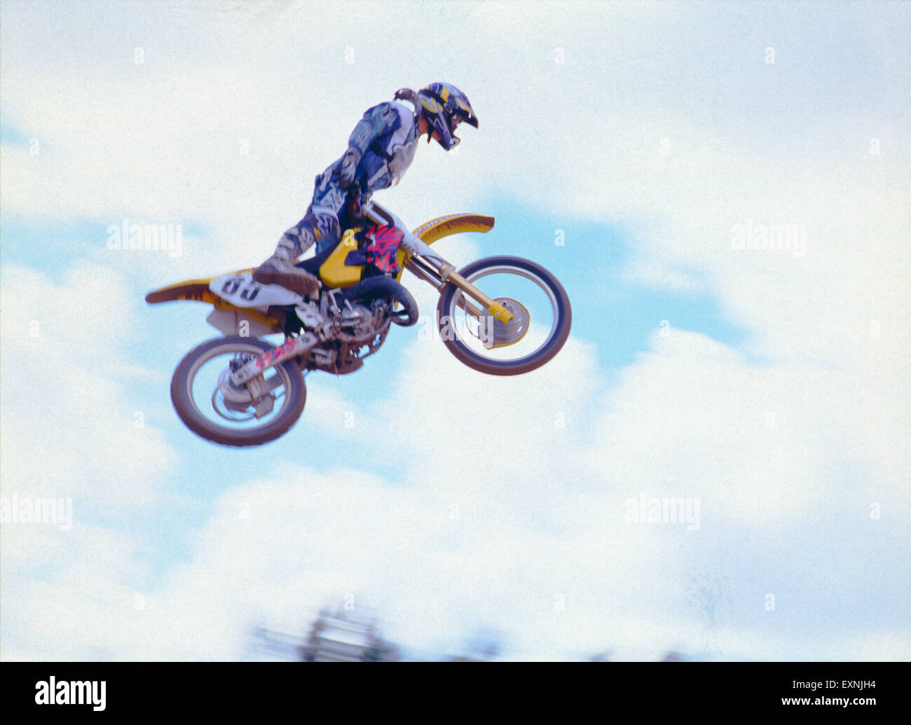 Motocross jump crowd hi-res stock photography and images - Alamy