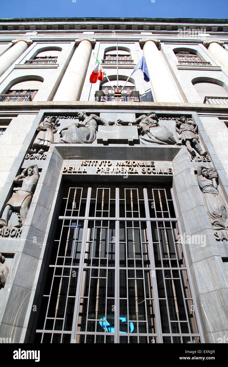 Istituto nazionale della previdenza sociale hi-res stock photography ...