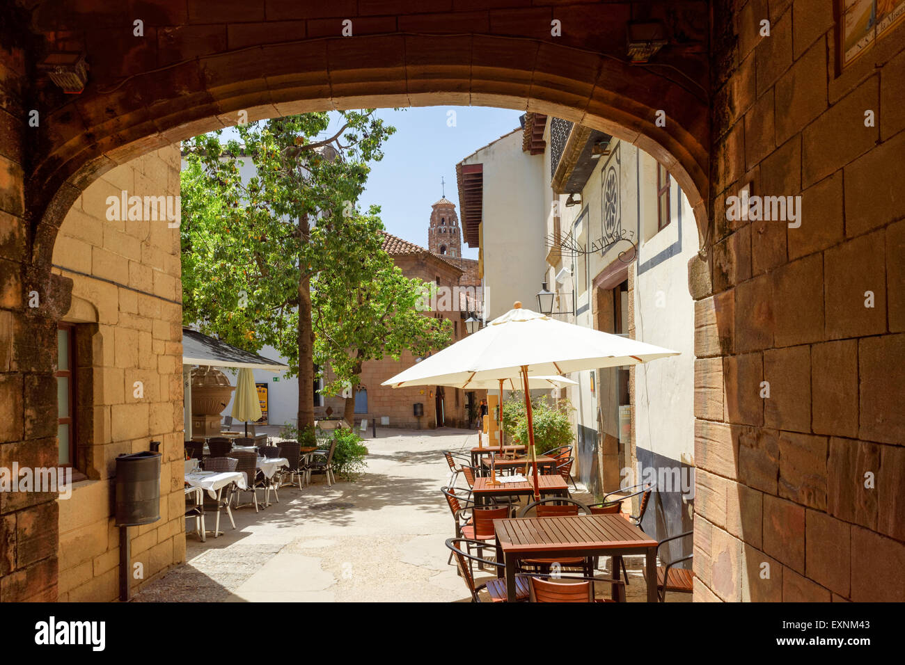 Poble Espanyol Barcelona Stock Photo - Alamy