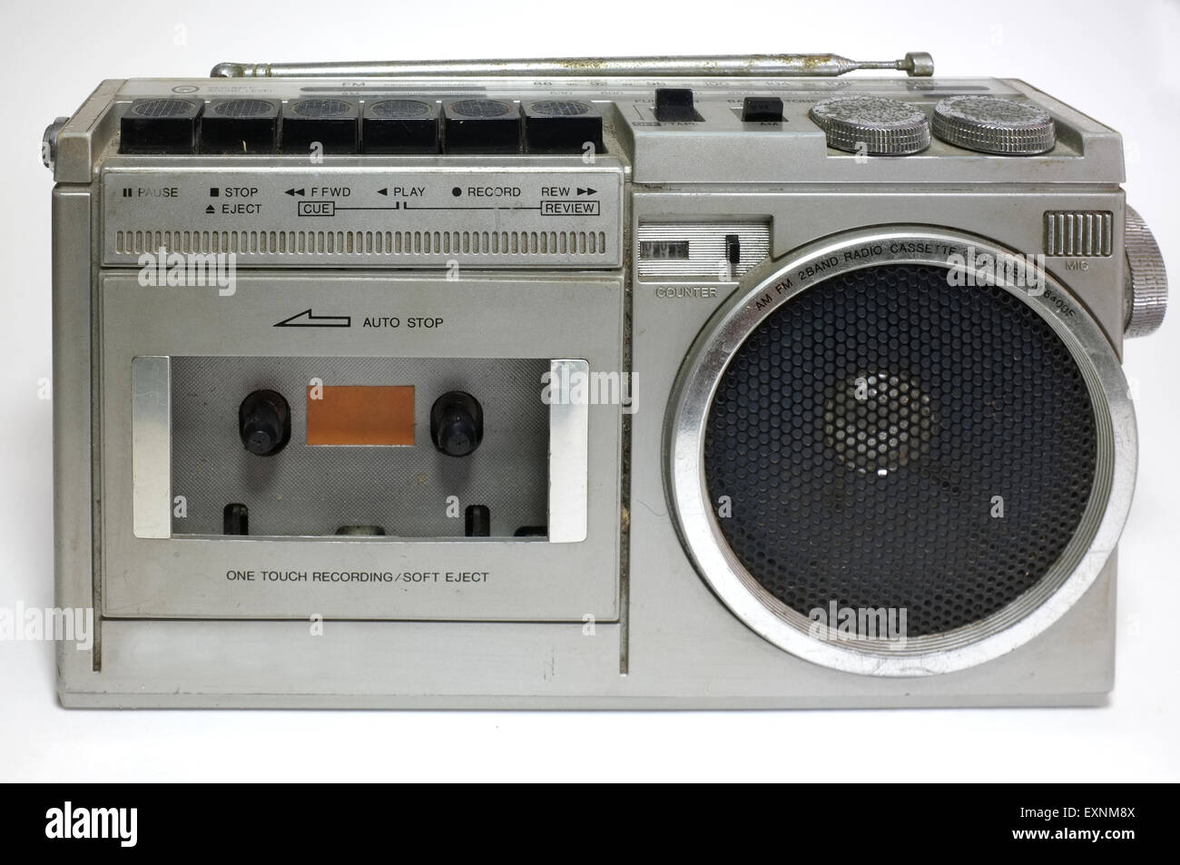 Vintage radio cassette recorder hi-res stock photography and images - Alamy