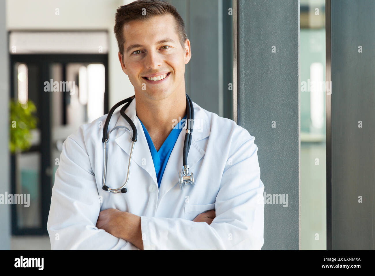 Good looking doctor hi-res stock photography and images - Alamy