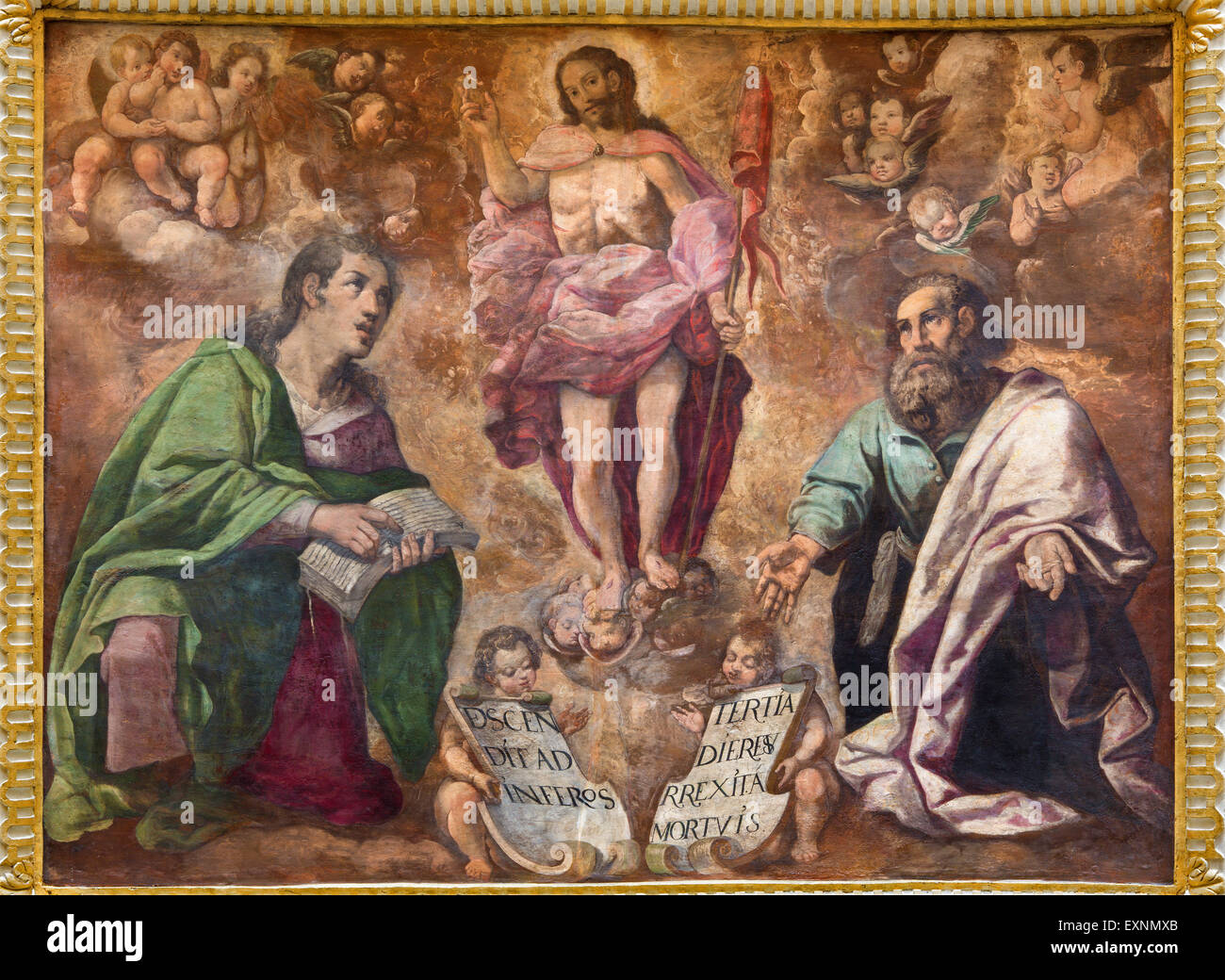 Resurrection fresco hi-res stock photography and images - Alamy
