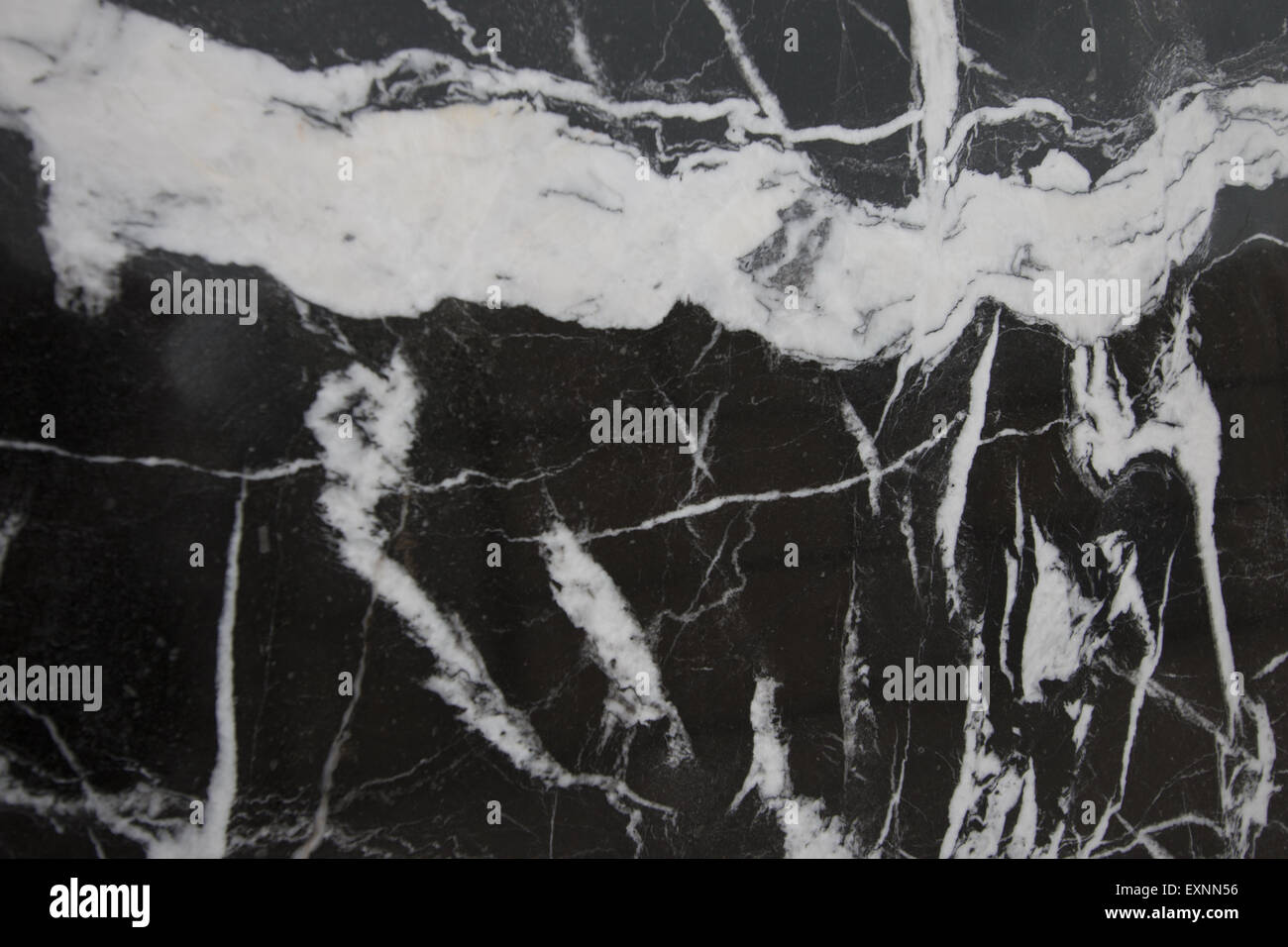 Black of Khenifra Moroccan Marble (noir de Khenifra Stock Photo - Alamy