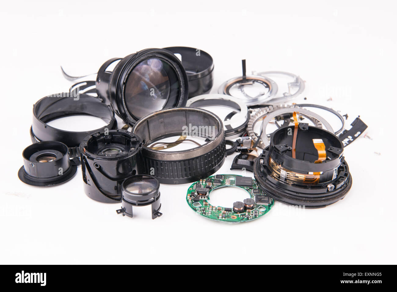 Camera lens dropped shattered on hi-res stock photography and images ...