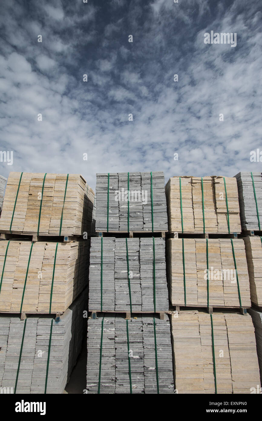 Marble factory stock in Morocco Stock Photo - Alamy