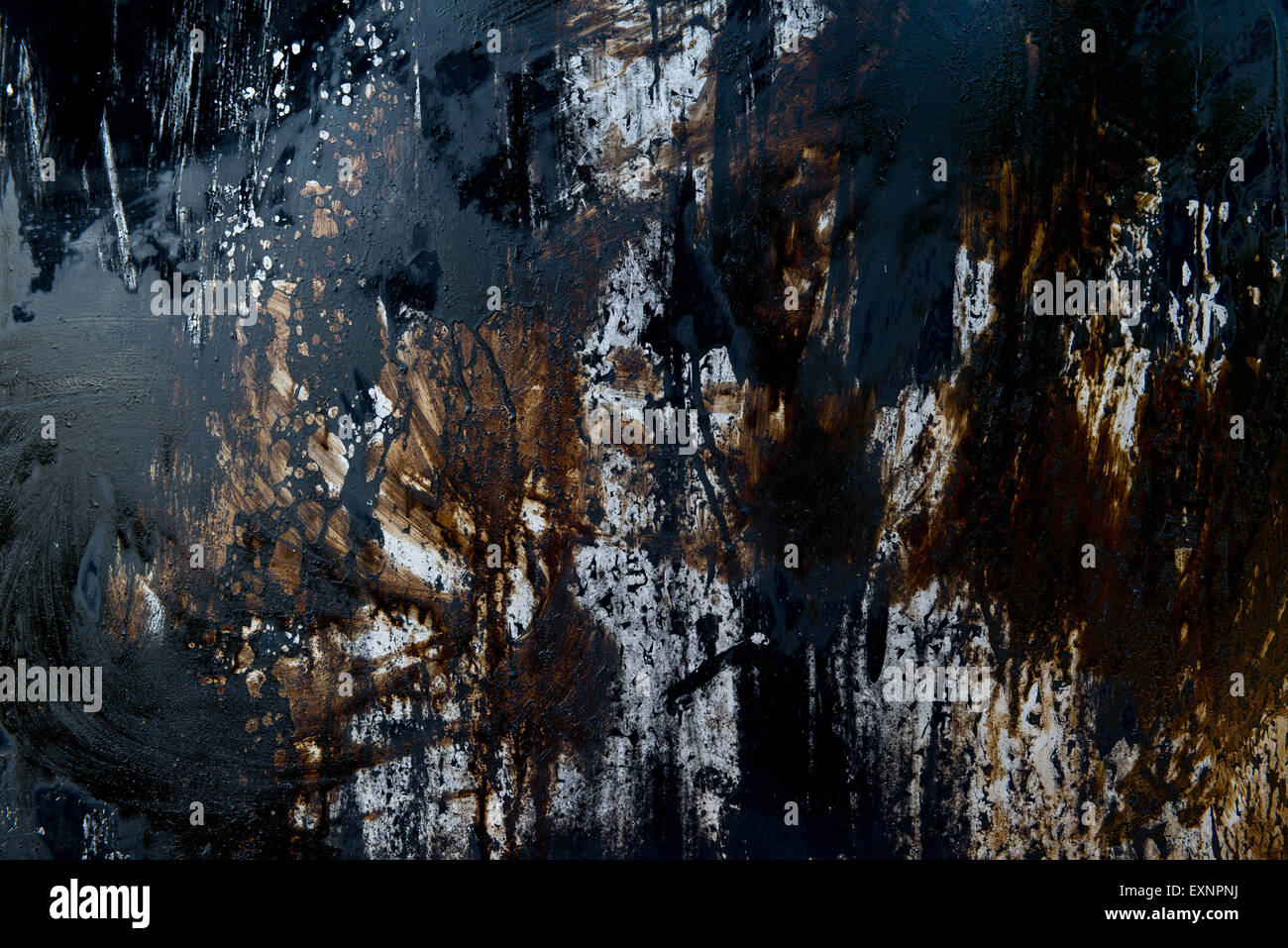 rusty metal background with tar stain at surface Stock Photo - Alamy