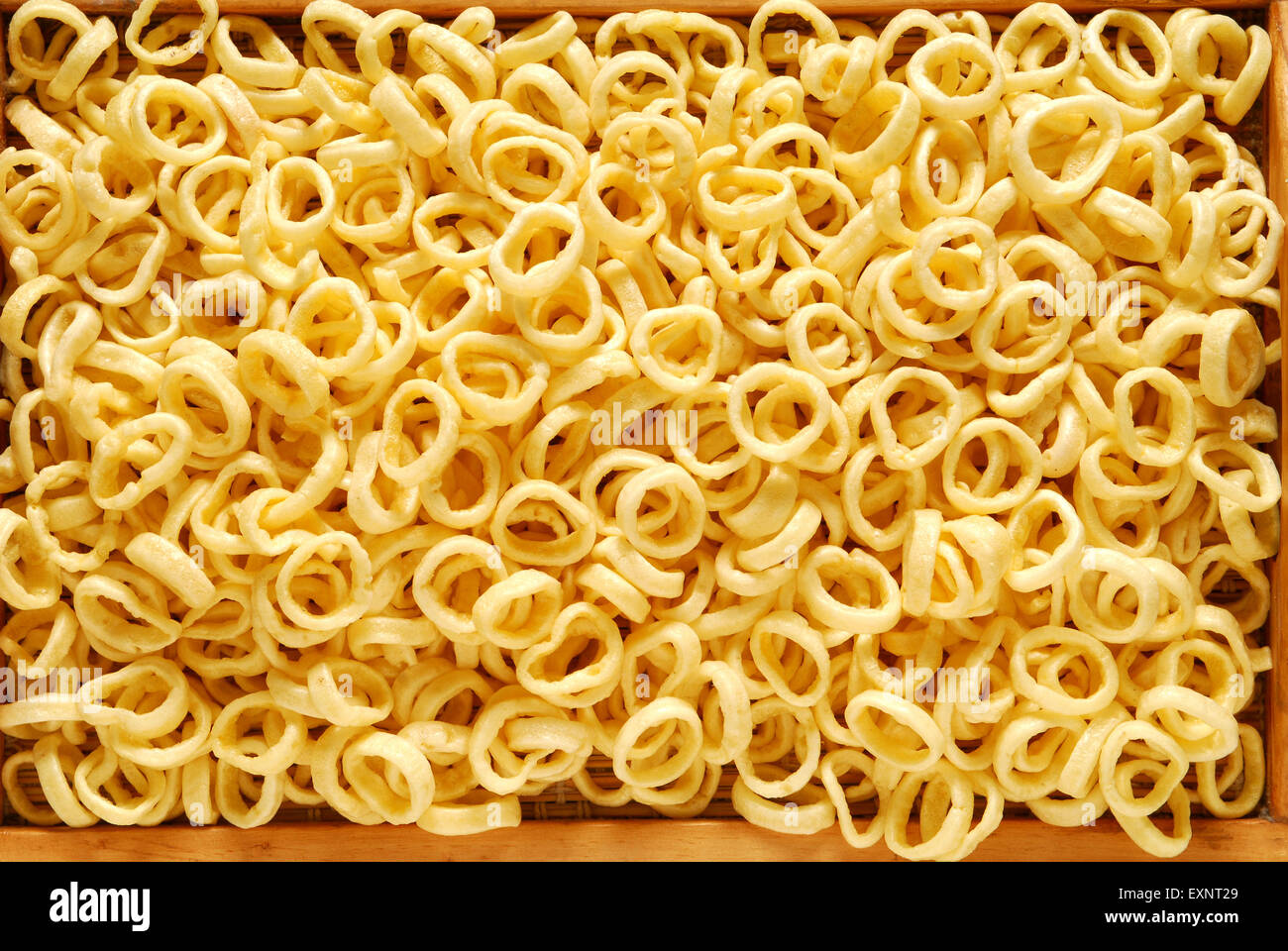 Corn Ring Snacks Stock Photo - Alamy