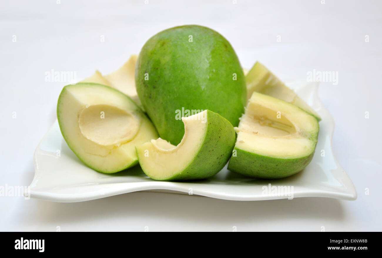 Pakistani Green Mangoes for Mango Pickle Stock Photo - Alamy