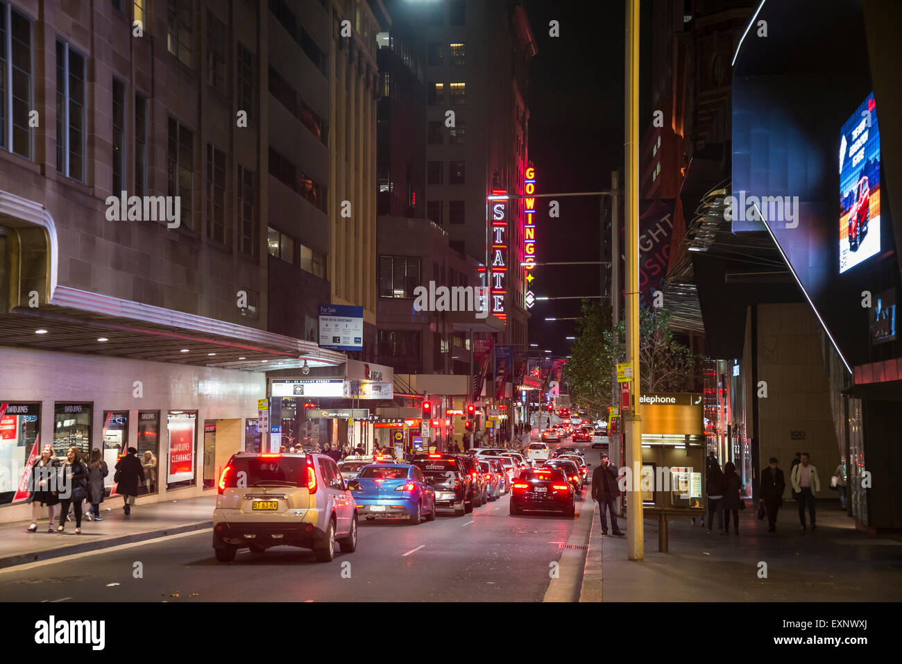 Heavy traffic australia hi-res stock photography and images - Alamy