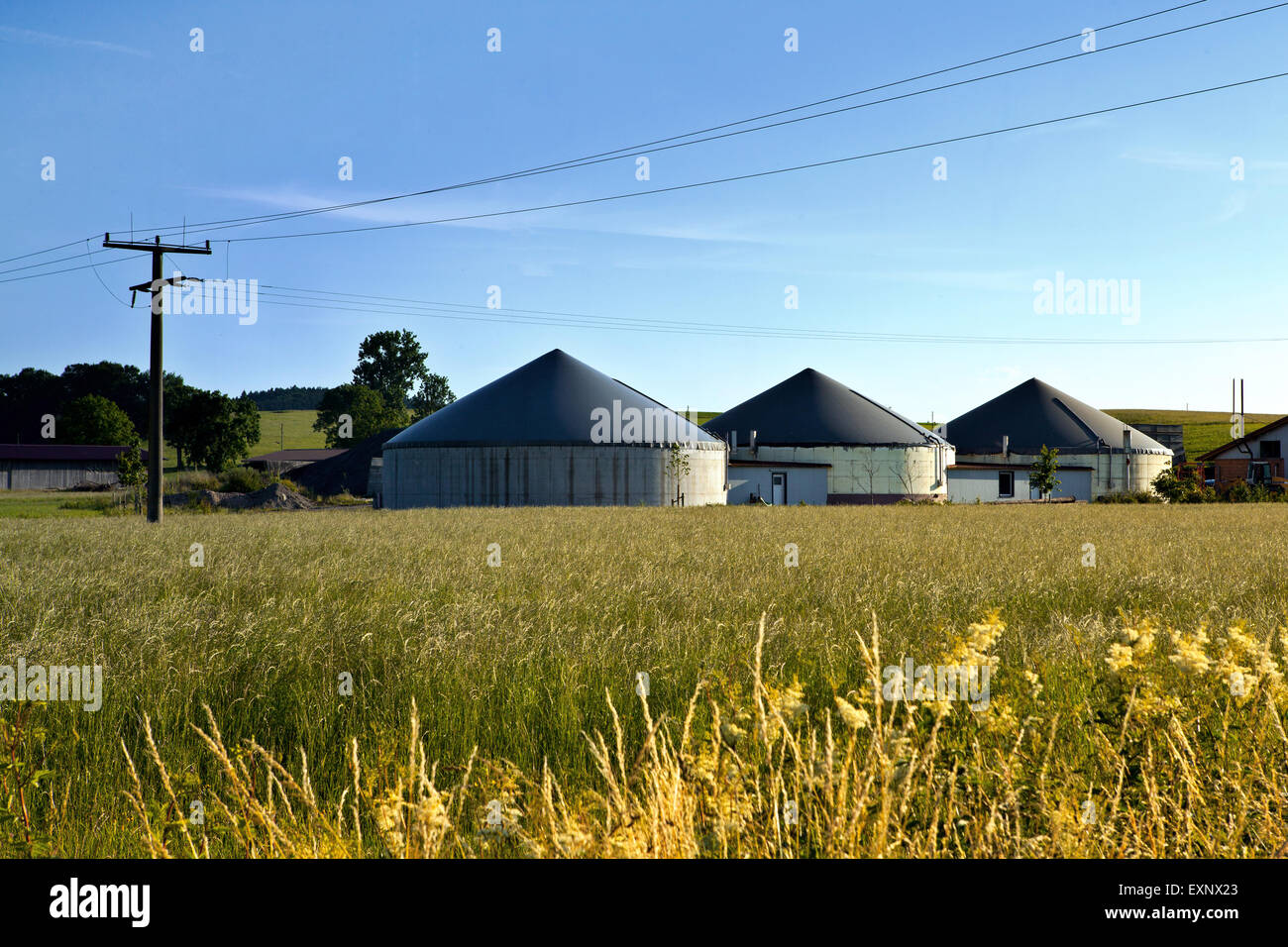 Plant ecological biogas production hi-res stock photography and images ...