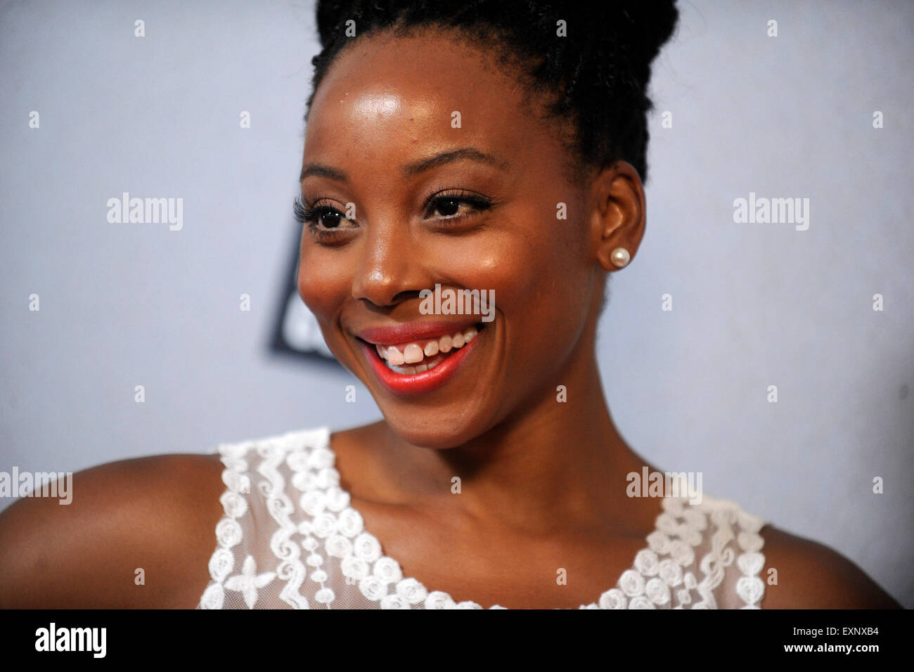 Erica Ash attending the 'Trainwreck' premiere at Alice Tully Hall on ...