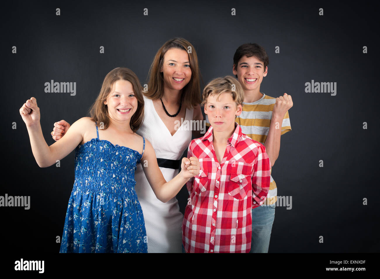 Expressions in four different hi-res stock photography and images - Alamy