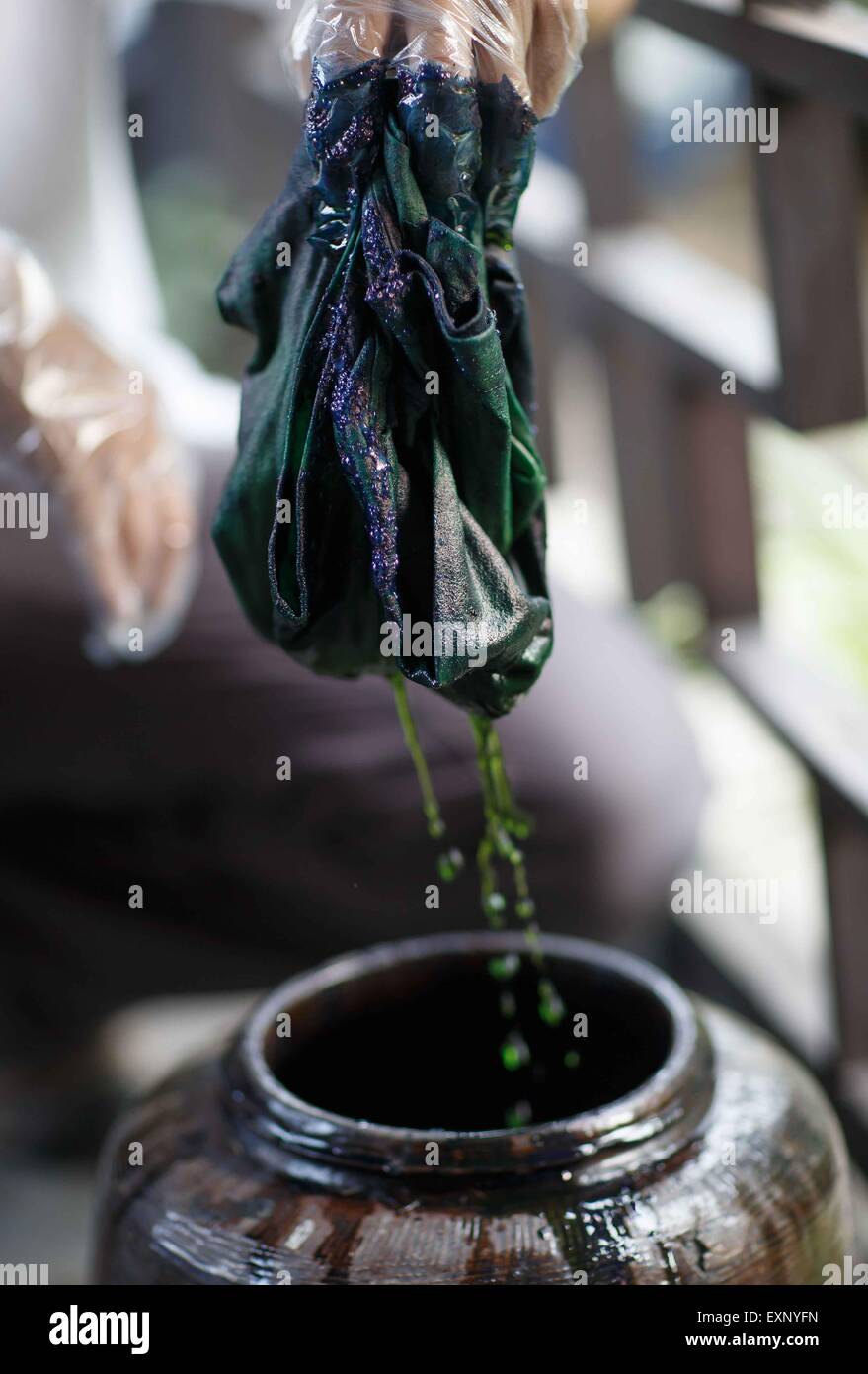 Nantong blue calico hi-res stock photography and images - Alamy