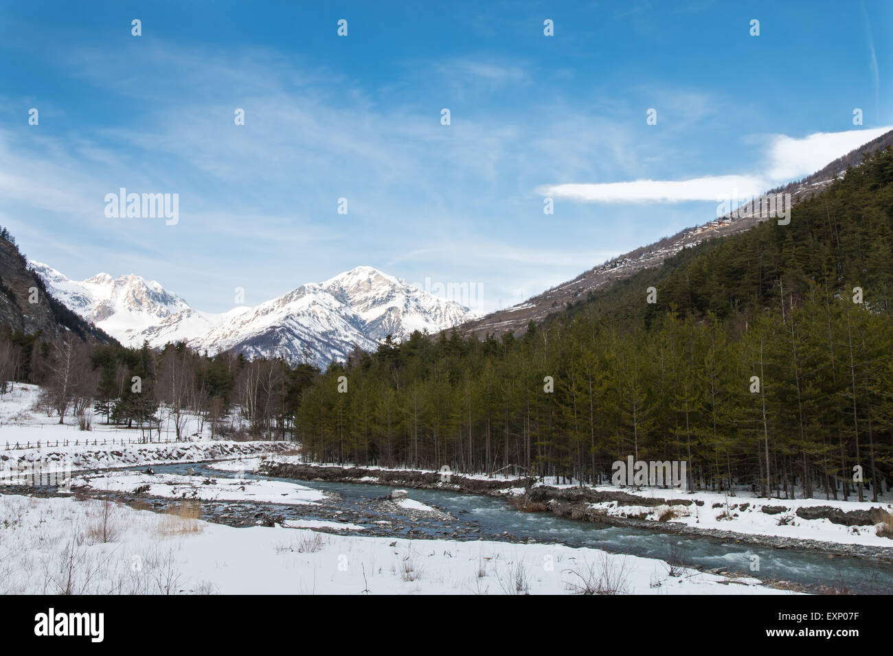 mountain river in italian alps Stock Photo - Alamy