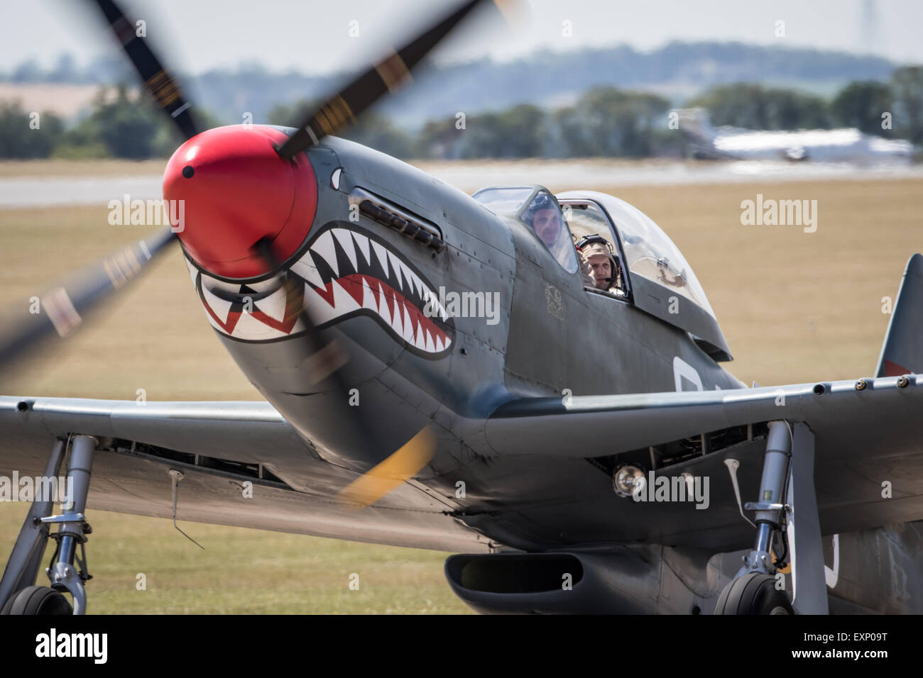 American P51 Mustang Fighter Stock Photo - Alamy