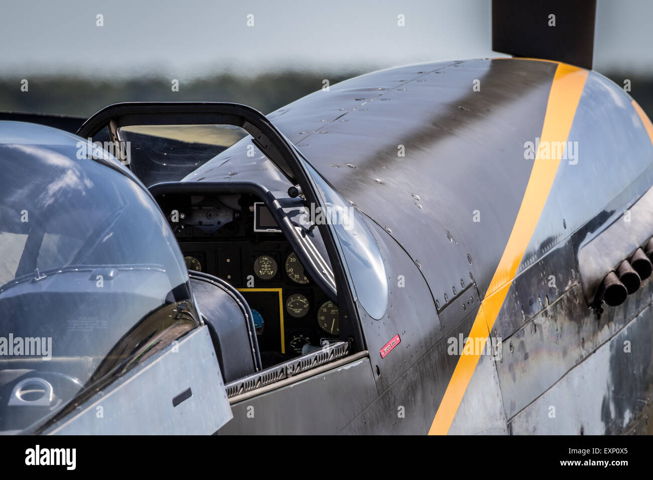 American P51 Mustang Fighter Stock Photo - Alamy