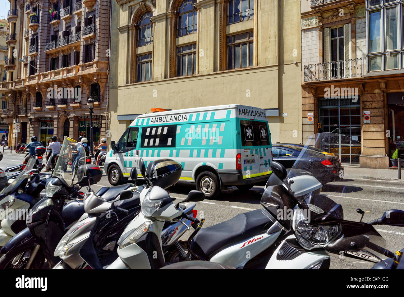 Spain ambulance hi-res stock photography and images - Alamy