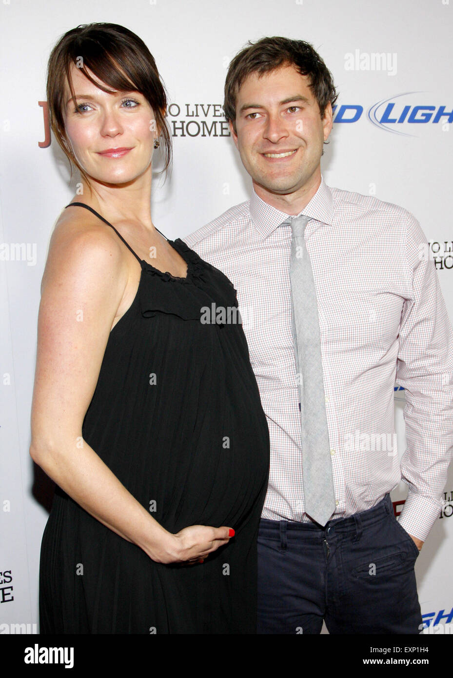 Katie Aselton and Mark Duplass at the Los Angeles premiere of 'Jeff ...