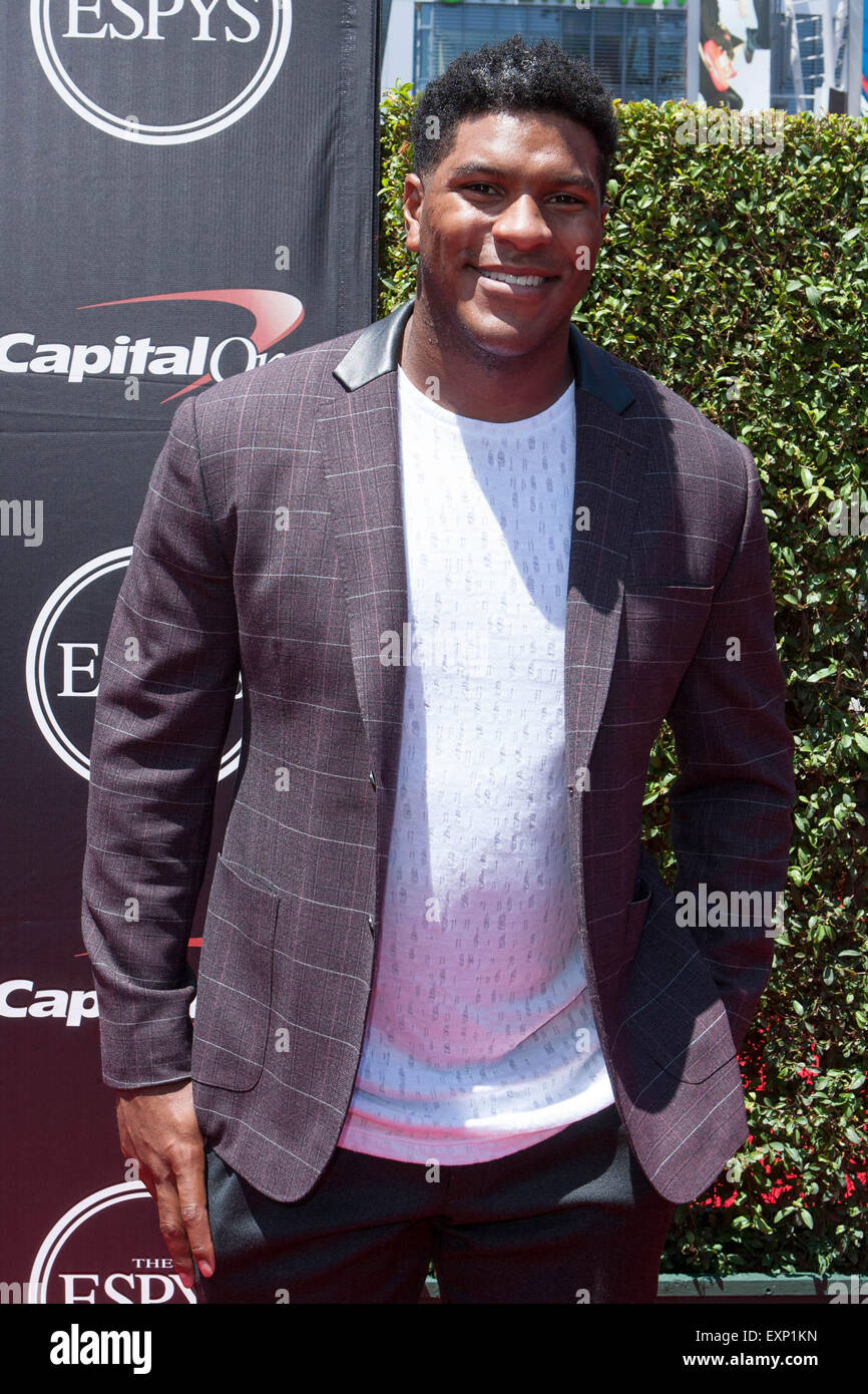 Los Angeles, California, USA. 15th July, 2015. Julius Thomas attends ...