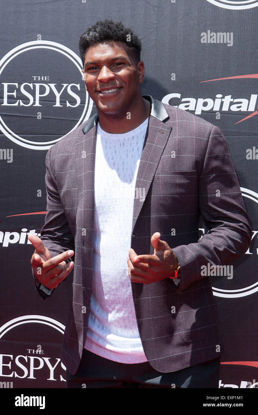 Los Angeles, California, USA. 15th July, 2015. Julius Thomas attends ...