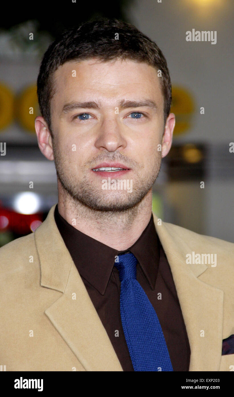 Justin Timberlake at the Los Angeles premiere of 'In Time' held at the ...
