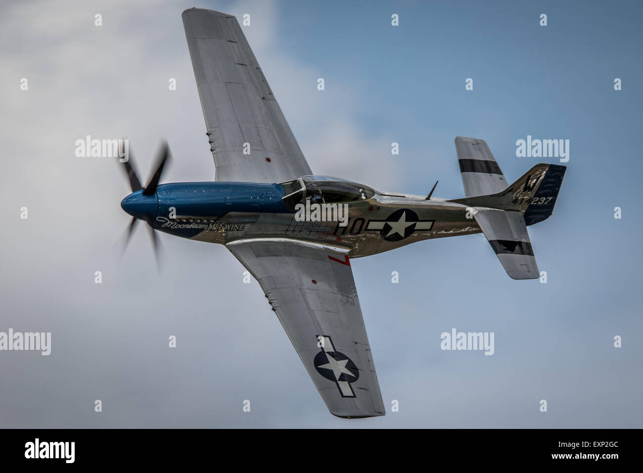 American P51 Mustang Fighter Stock Photo - Alamy