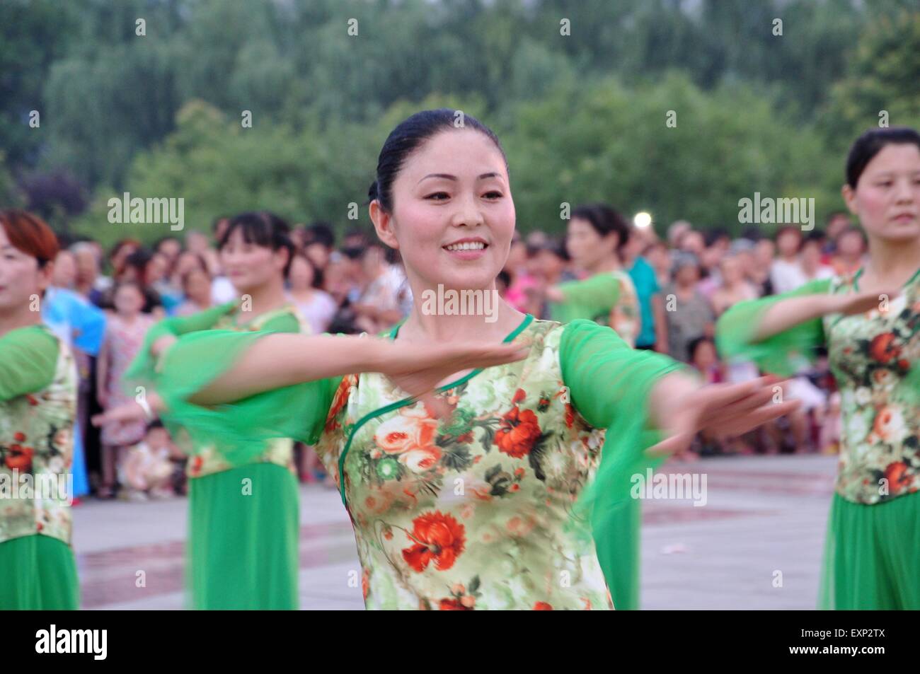 Runan, Henan, CHN. 14th July, 2015. Runan, CHINA - July 14 2015 ...