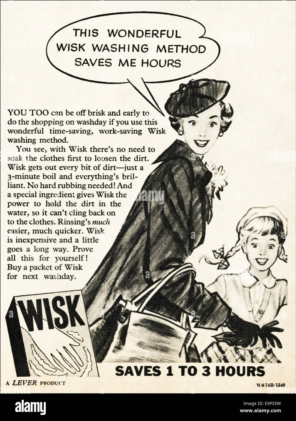 Washing powder advertisement hi-res stock photography and images - Alamy