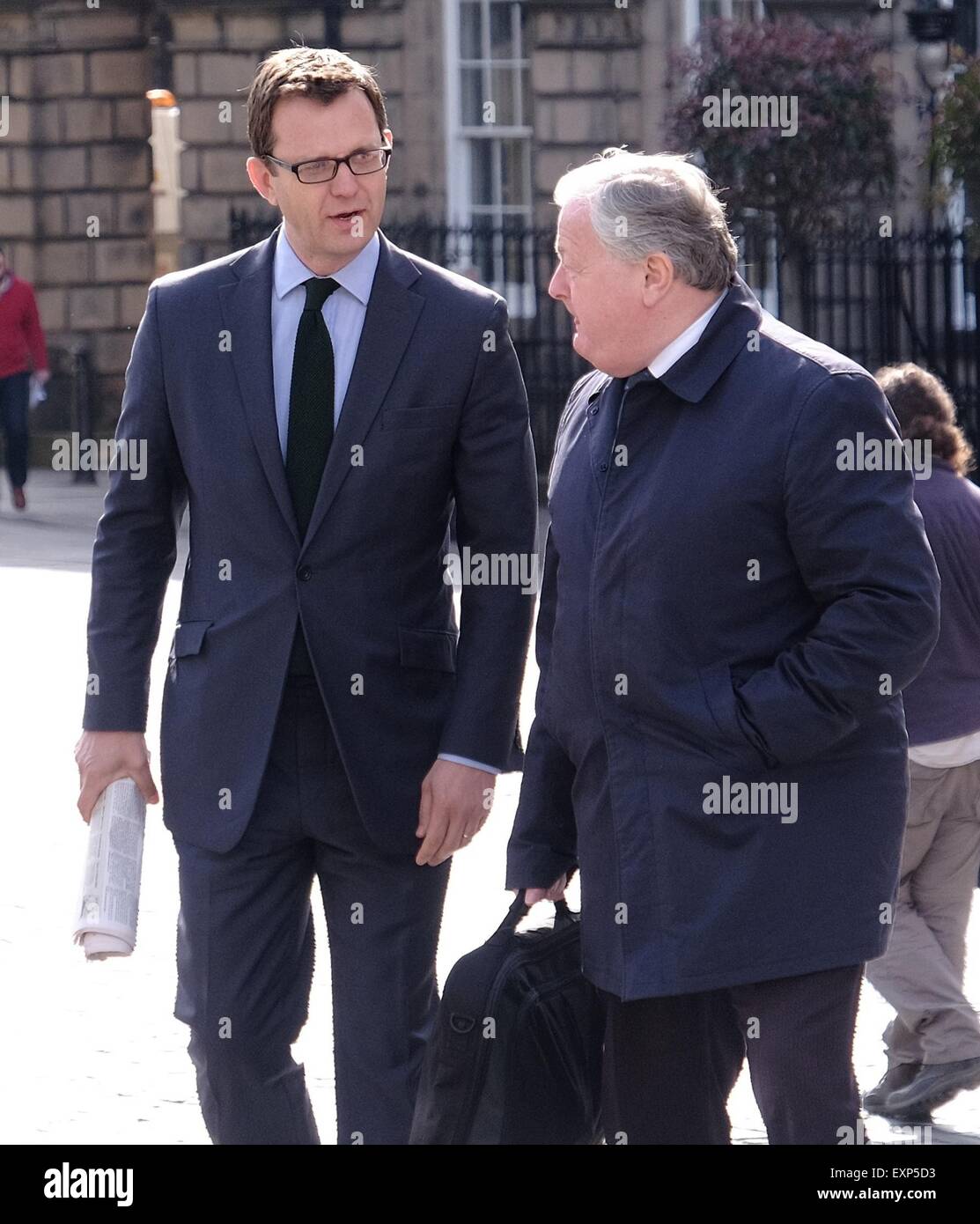 Former News of the World editor Andy Coulson arrives at Edinburgh's ...