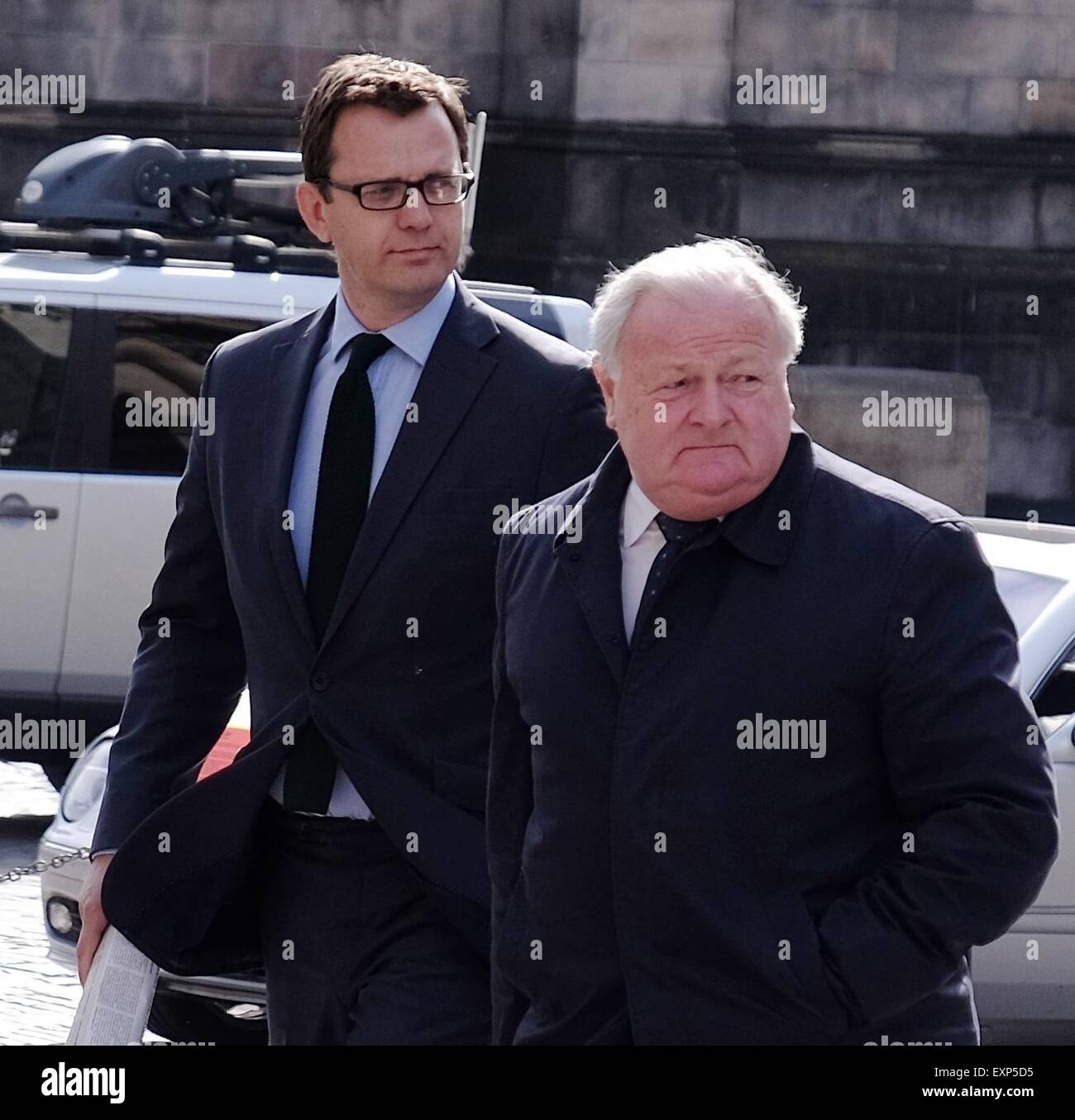 Former News of the World editor Andy Coulson arrives at Edinburgh's ...